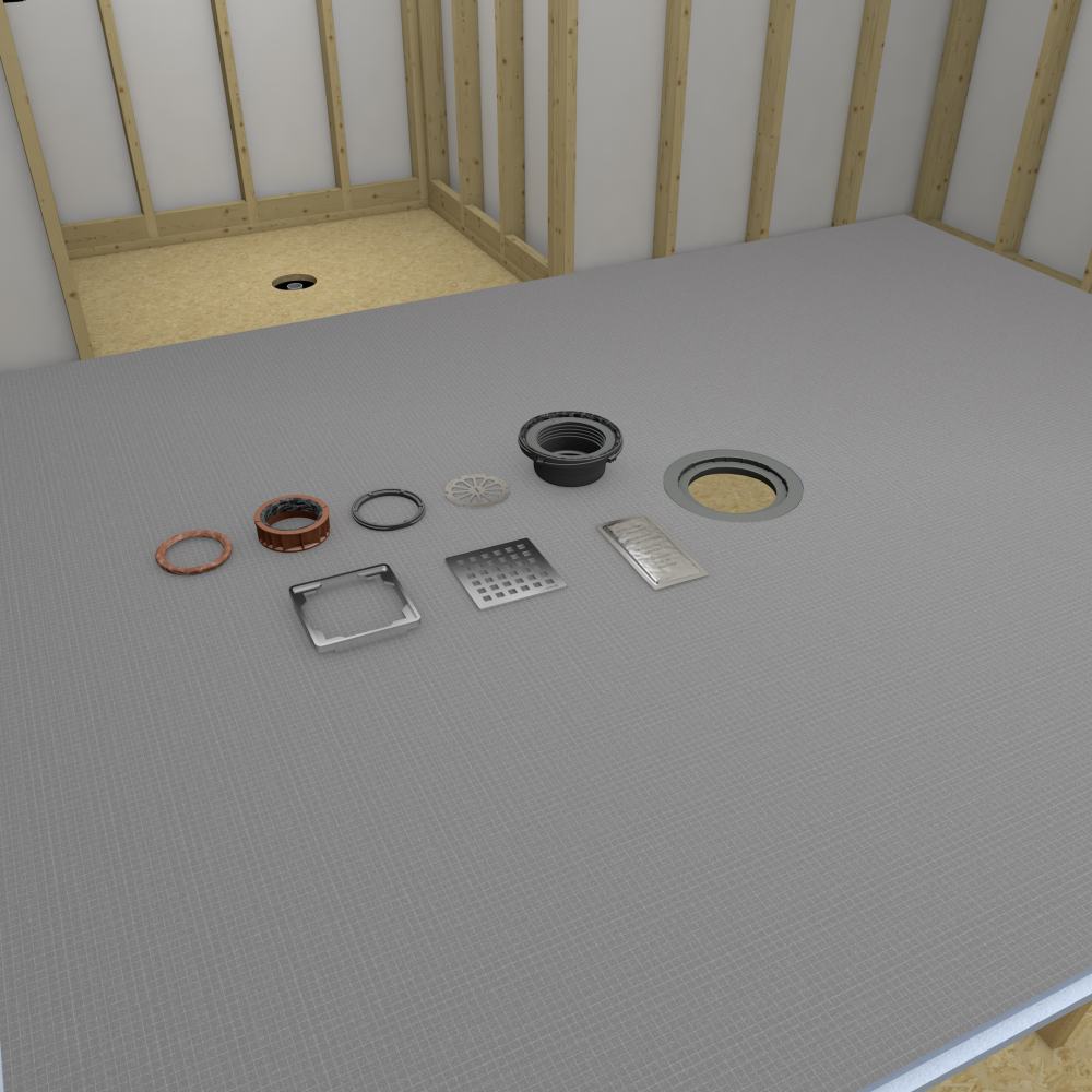 Fundo Ligno - Fundo Click and Seal Drain Kit DN50 – wedi