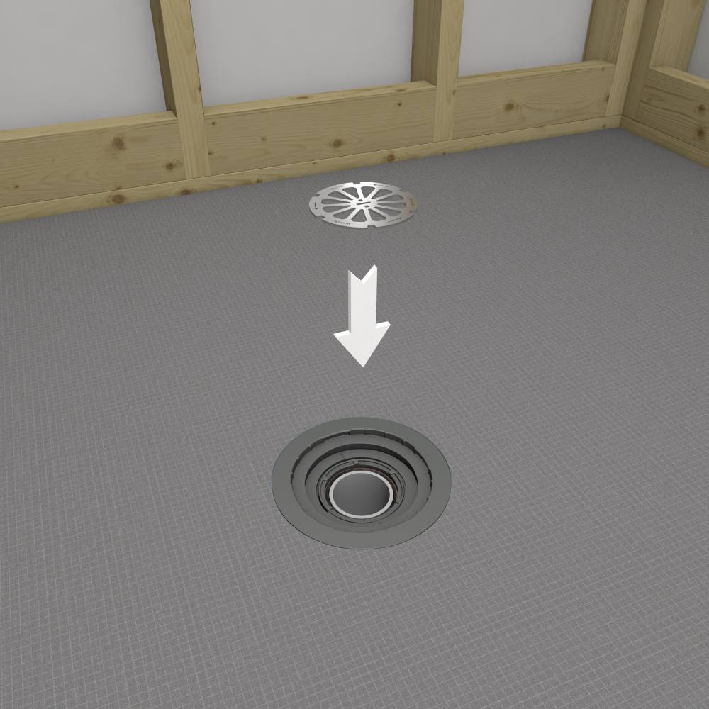 Fundo Ligno - Fundo Click and Seal Drain Kit DN50 – wedi