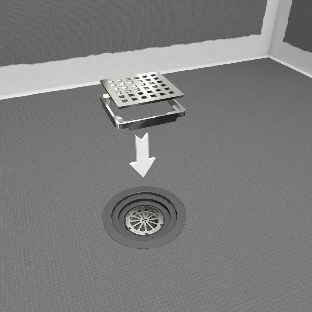 Fundo Ligno - Fundo Click and Seal Drain Kit DN50 – wedi