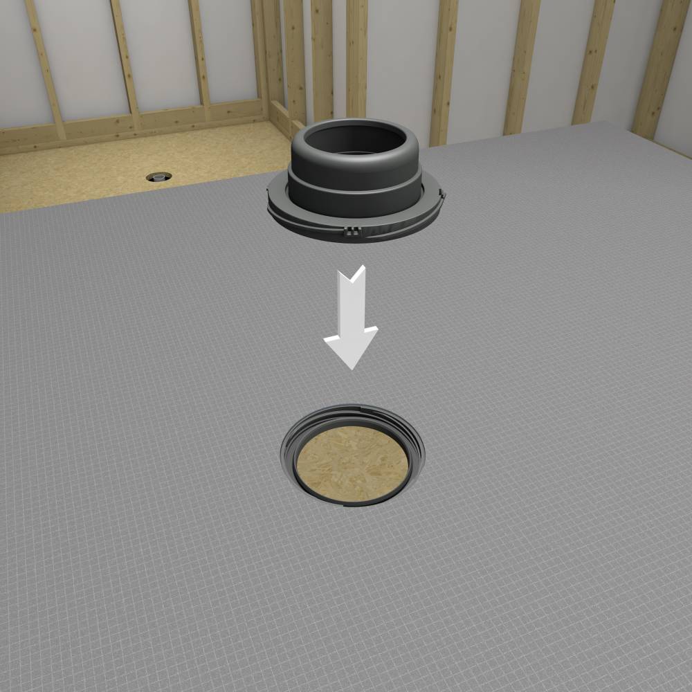 Fundo Primo - Fundo Click and Seal Drain Kit DN50 – wedi