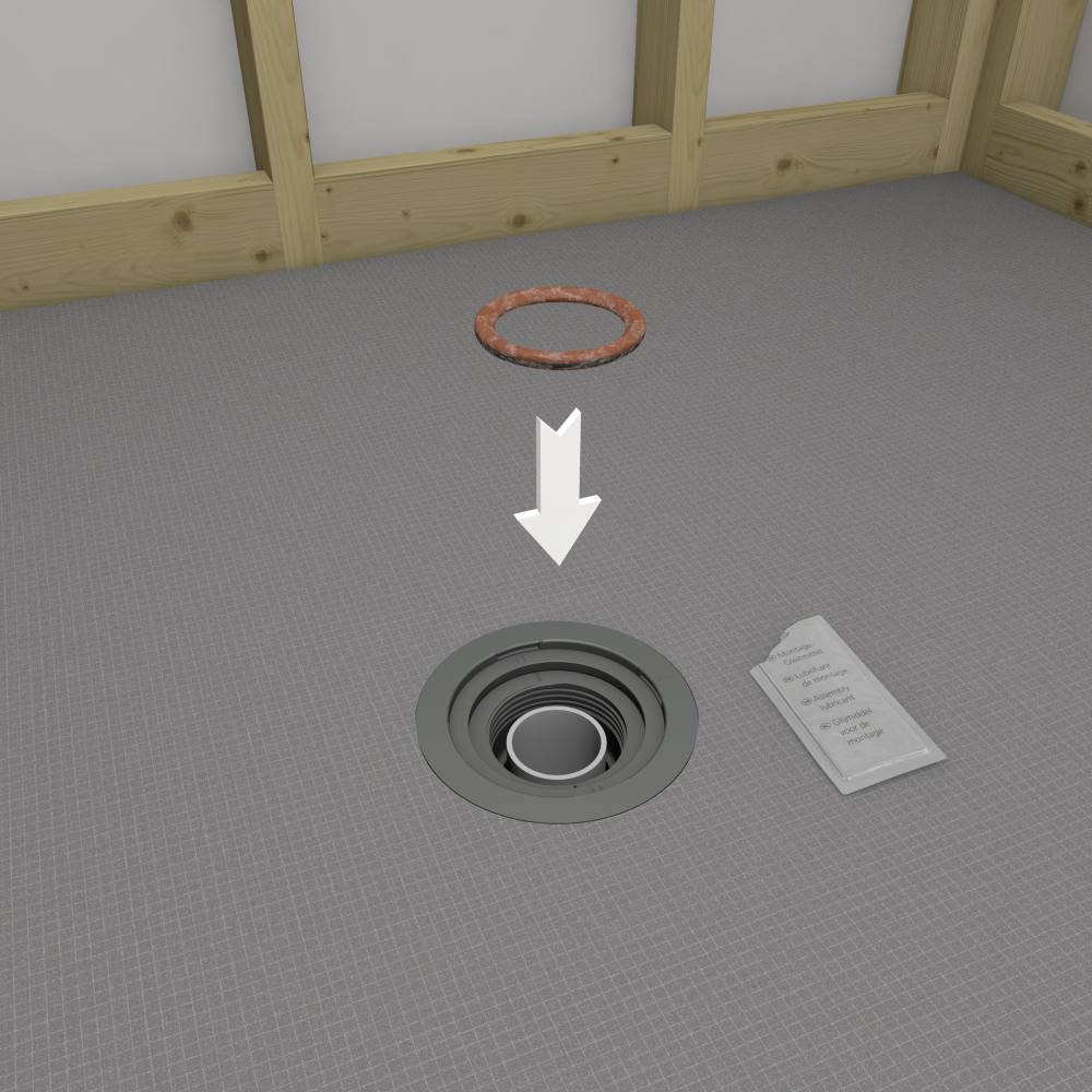 Fundo Primo - Fundo Click and Seal Drain Kit DN50 – wedi