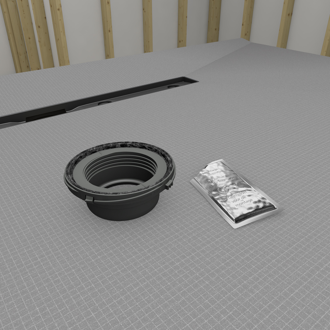 Fundo Riolito neo - Fundo Click and Seal Drain Kit DN50 – wedi