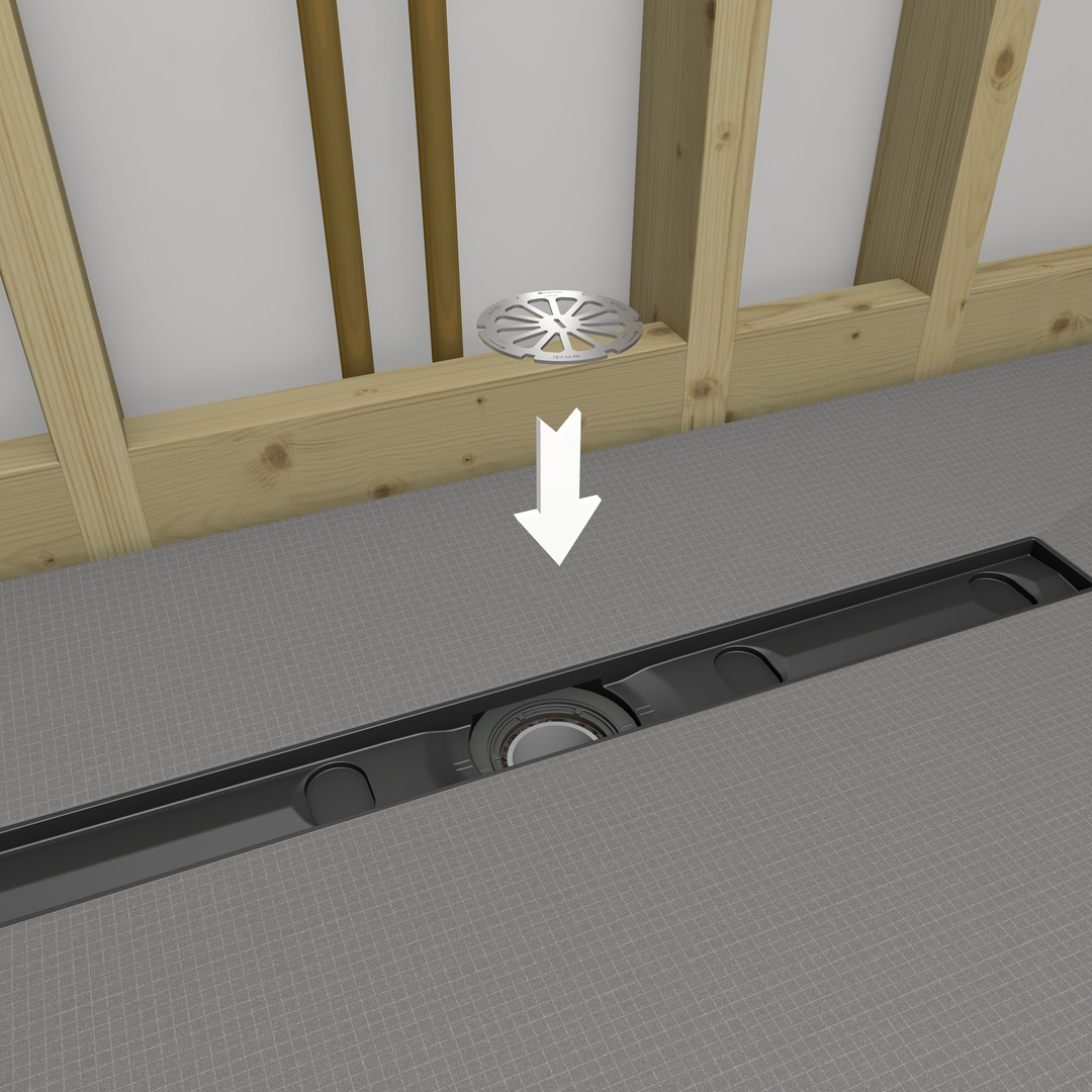 Fundo Riolito neo - Fundo Click and Seal Drain Kit DN80-100 – wedi