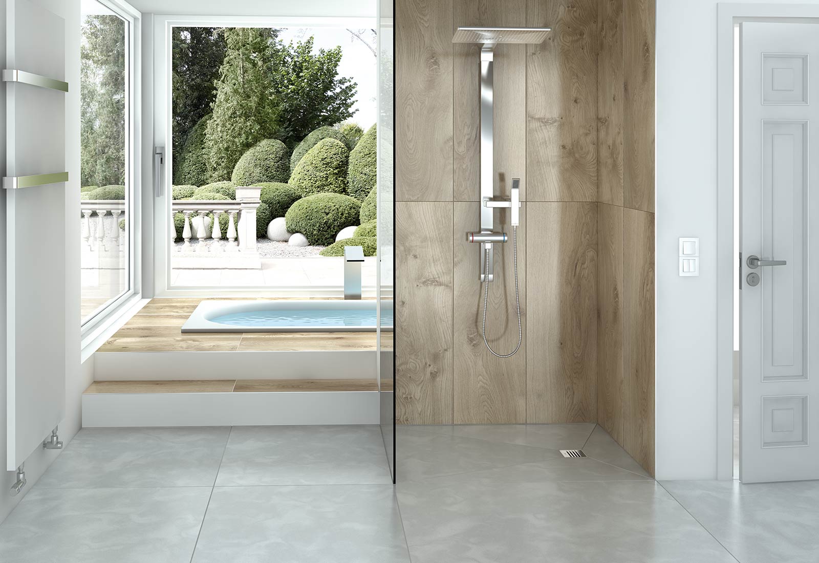 Wedi shower system store