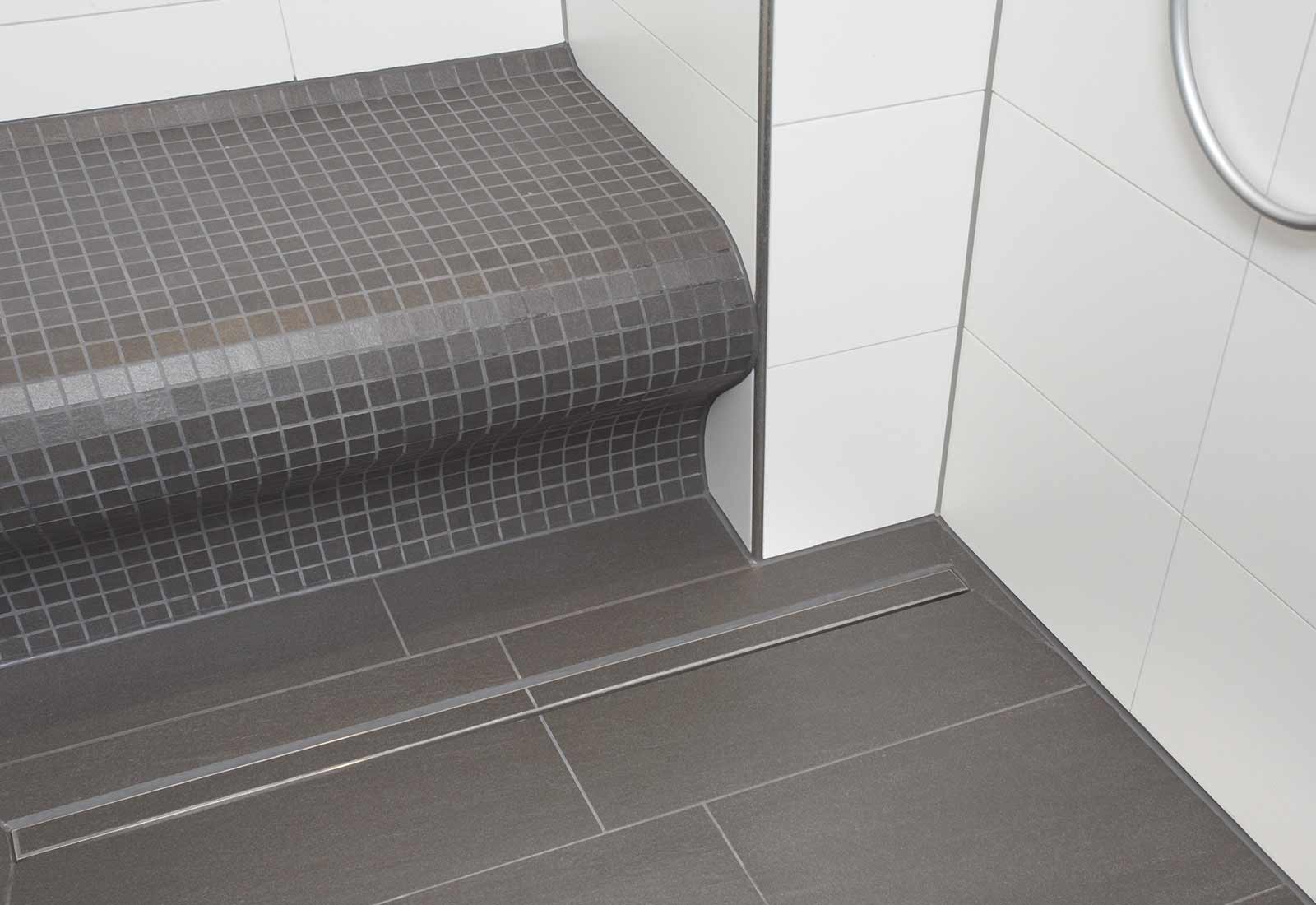 Linear drain – wedi