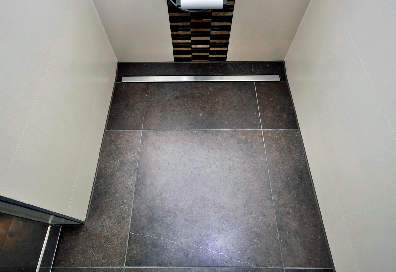 Linear drain – wedi